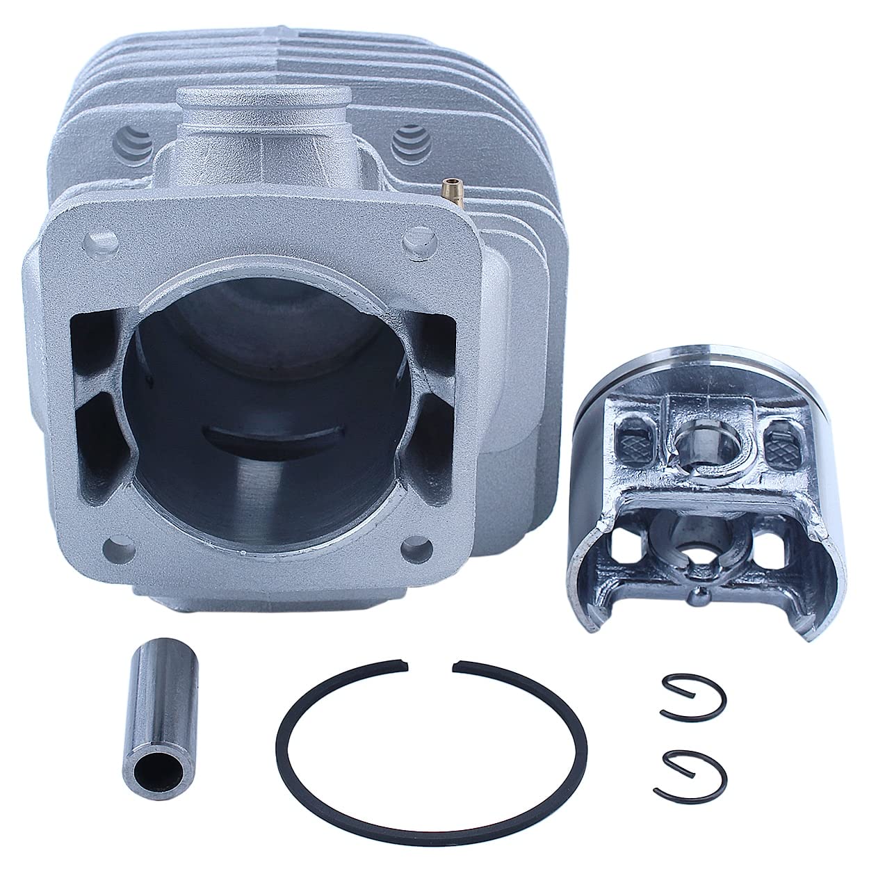hhseyewell 50mm Cylinder Piston Kit for Makita Power Cutter Saw DPC7300 DPC7301 DPC7310 DPC7311 DPC7320 DPC7321 DPC7331 SC-7312XL Chainsaw