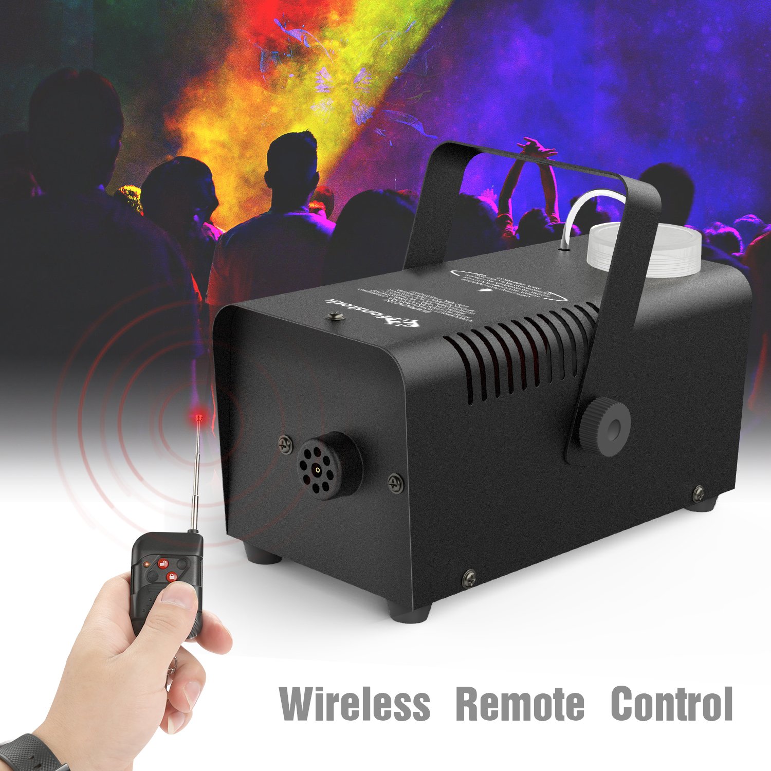 Halloween Fog Machine 400W - Fansteck Remote Control Smoke Machine 2000 CFM - Perfect for Holiday Party Wedding Christmas Halloween