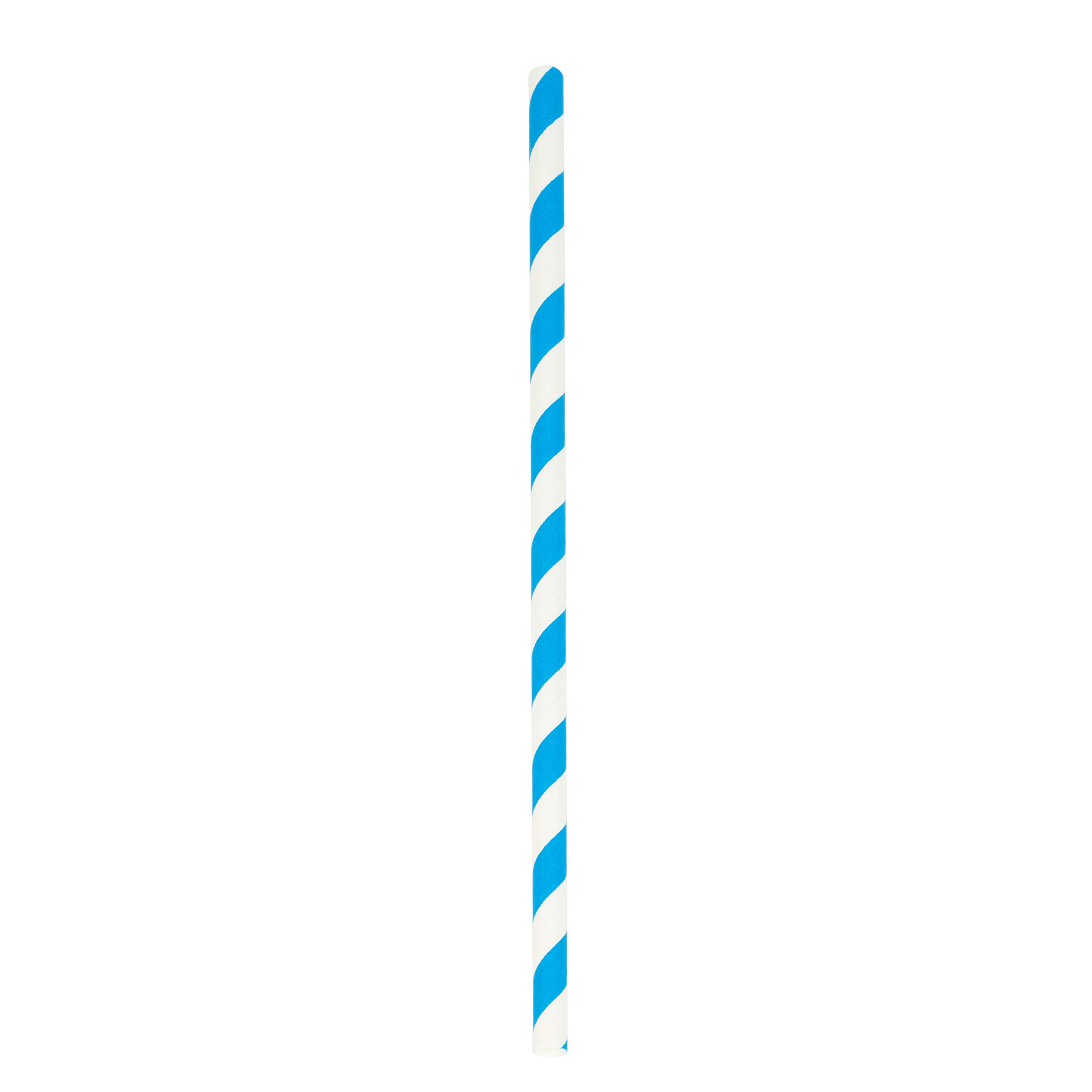 Glad Eco-Friendly Paper Straws | 50 Ct Paper Straws with Stripes | Biodegradable Paper Straws for Everyday Use| Paper Disposable Straws, Colorful Striped Design