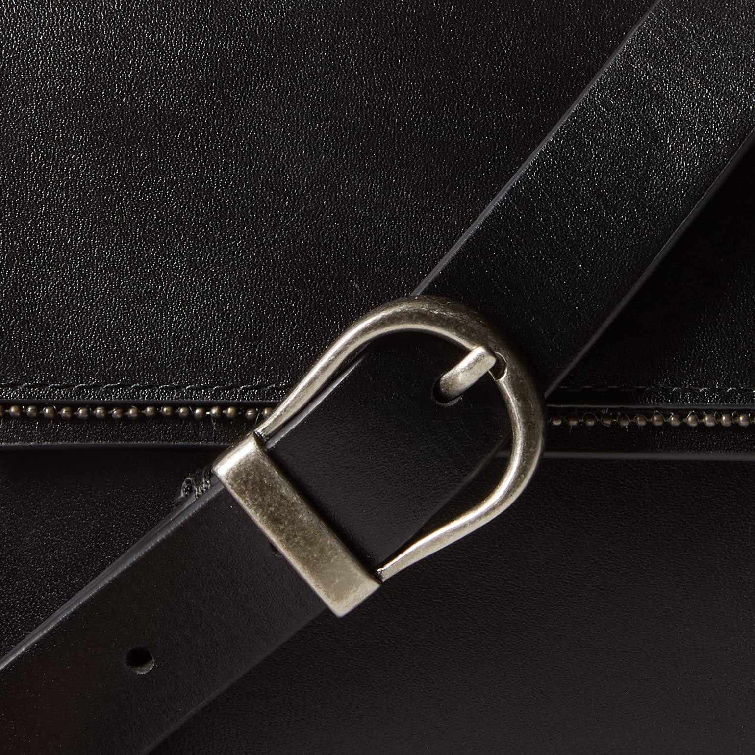 Frye womens Women's Bag Belt, Black, Large X-Large US