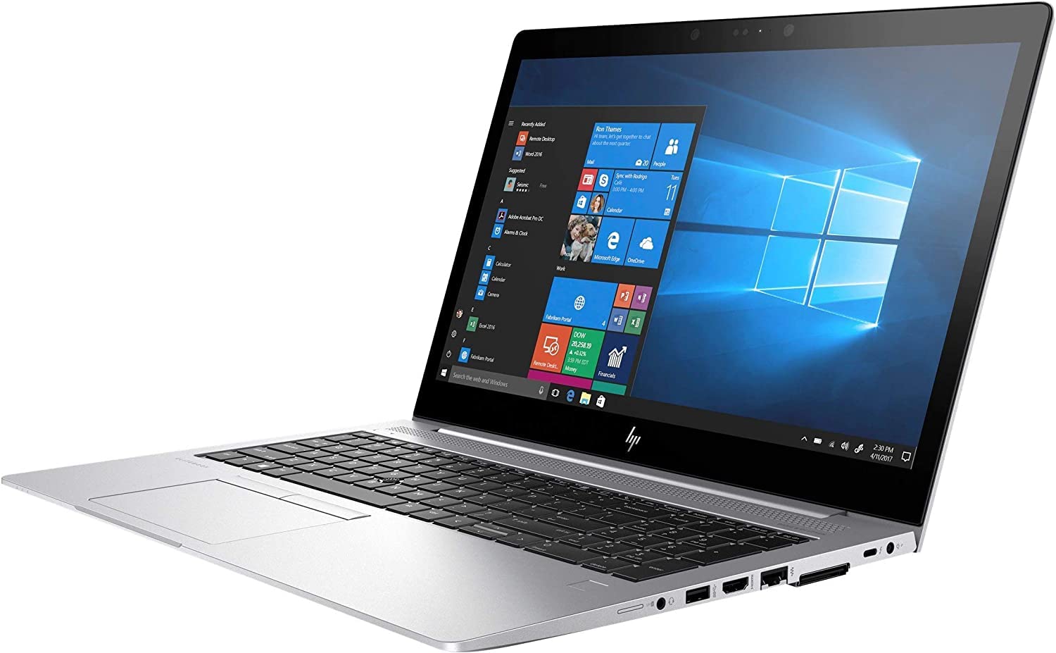 HP Elitebook 850 G5 Laptop, 15.6" FHD(1920X1080), Intel Core i7-8650U 1.8GHz, 16GB DDR4 RAM, 512GB SSD, Webcam, Windows 10 Pro (Renewed)