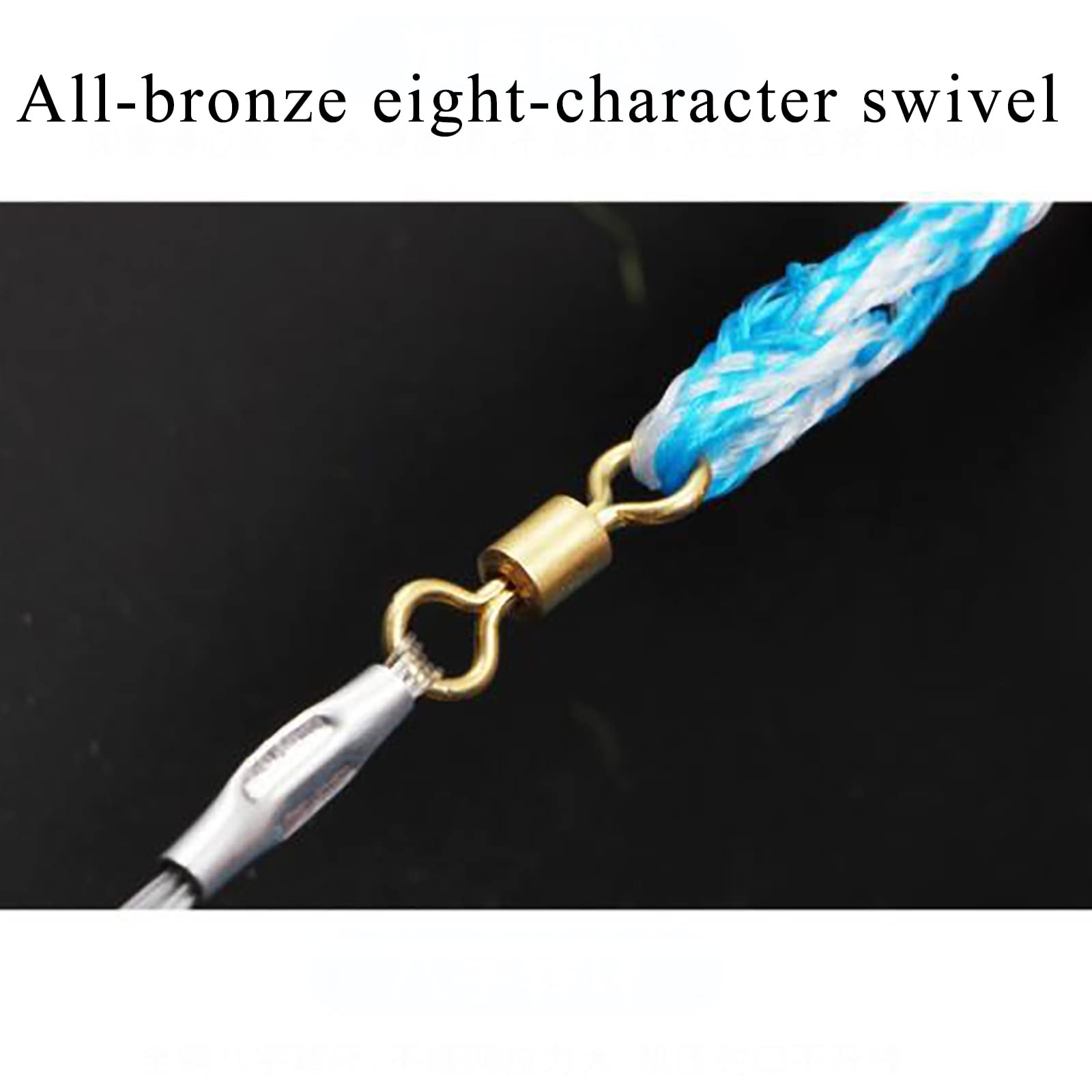 HWTOP Flying Disc Magic Hand Cast Fishing Net with Lead Sinkers High Strength Tyre Throw Net Freshwater Fishing Tools, 1 Finger Mesh
