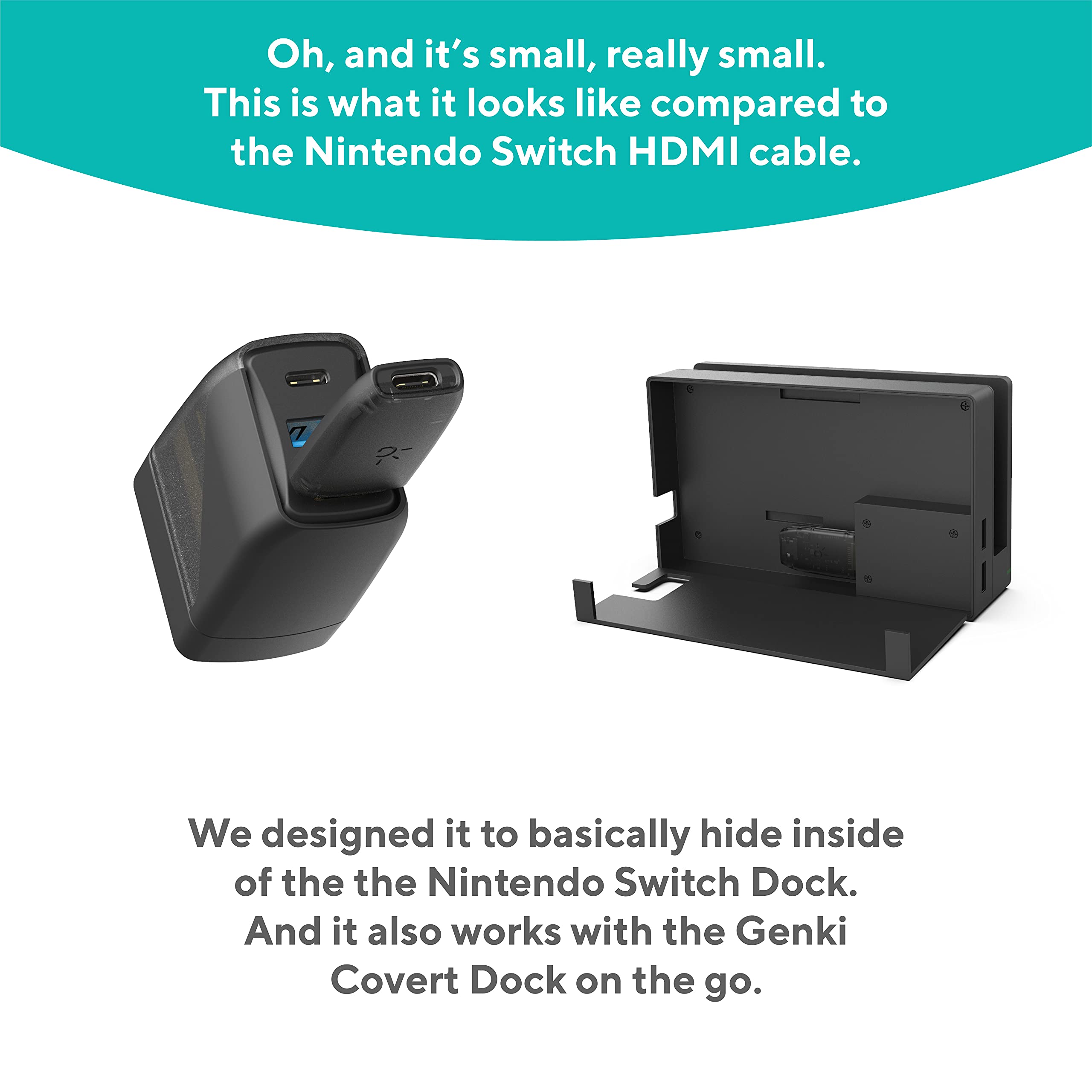 Human Things GENKI ShadowCast - Easily Connect and Play Game Consoles on The Laptop, Smallest Capture Card with Great Performance
