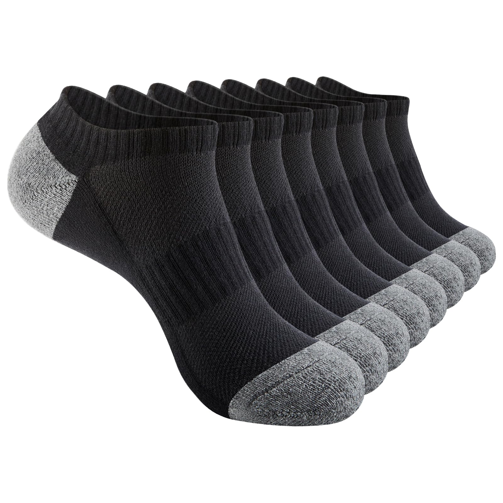 J-BOX Womens Cotton Crew Socks, Thin Soft Comfort Breathable Dress Socks, Above Ankle Crew Socks for Business, Casual.