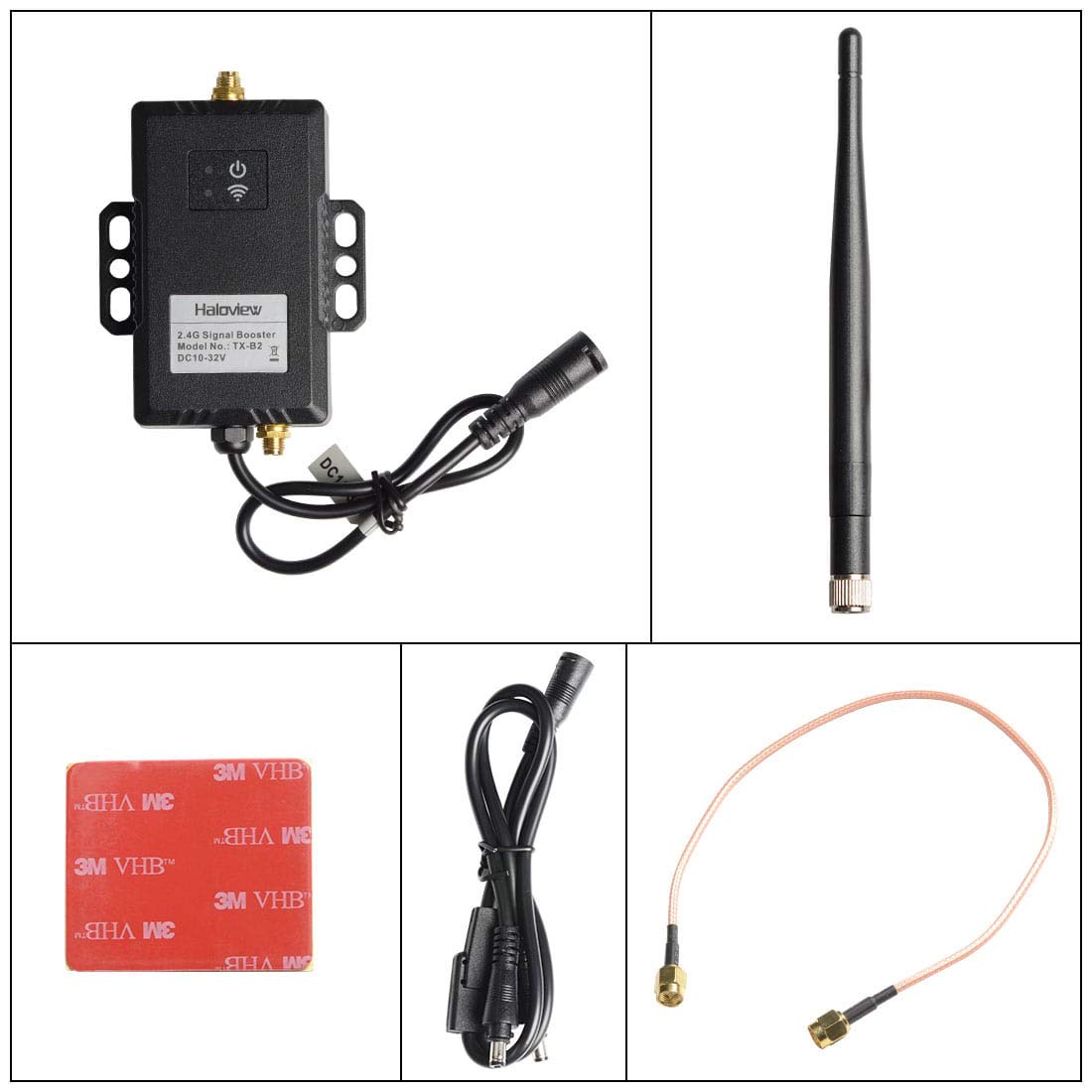 Haloview TX-B2 2.4G Signal Booster for MC7108 MC5111