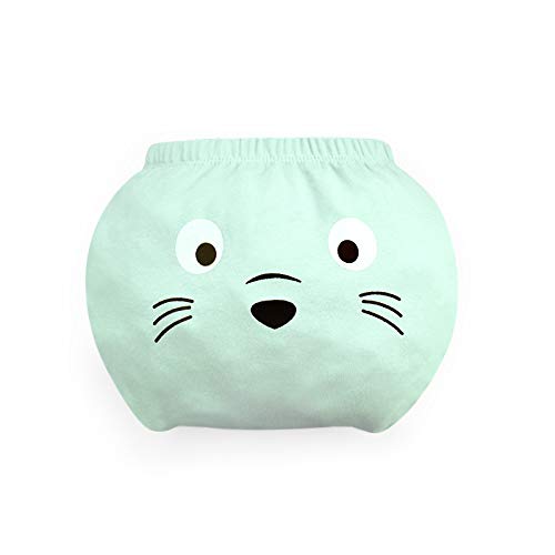 Guozyun Baby Training Underwear Newborn Infant Cotton Training Underpants Toddler Kids Training Pants Briefs (12-24 Months, 3-color(Yellow ,light green ,dark grey))