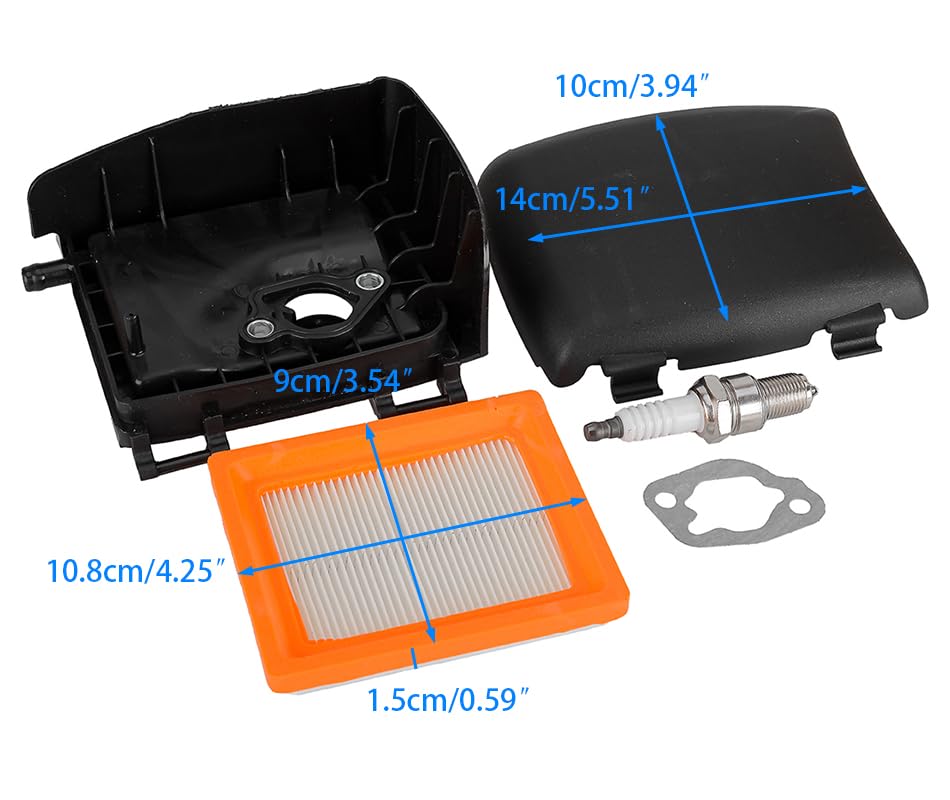 Lawn Mower Engine Air Filter Cover Base Cleaner Kit compatible for Kohler XT650 XT675 14-083-22 14-096-119-S
