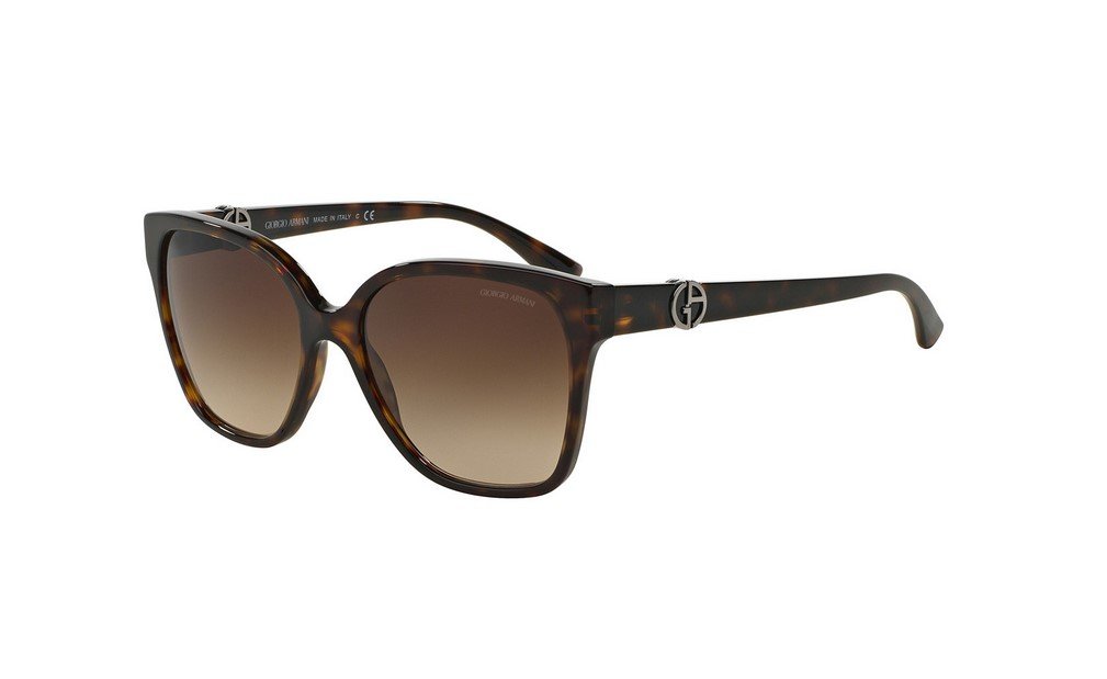 GIORGIO ARMANI AR8061F - 502613 Sunglasses Havana w/Brown Gradient 56mm