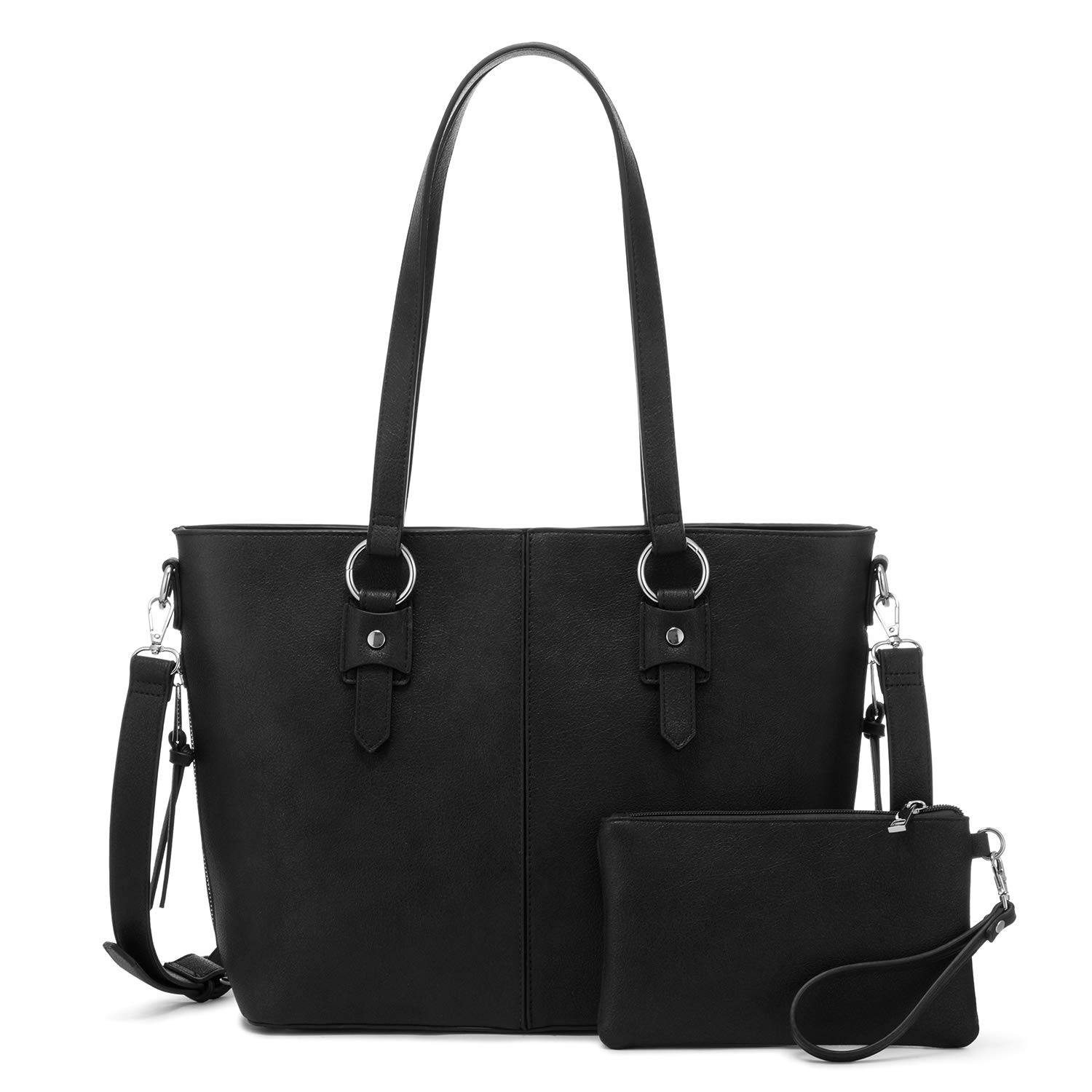 Handbags for Women Shoulder Bags Tote Satchel Hobo 2pcs Purse Set