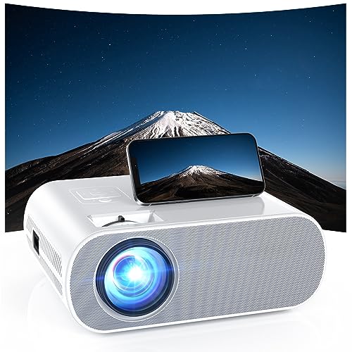 HOMPOW Projector, Native 1080P Full HD Projector CS06