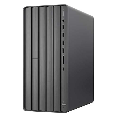 HP Envy Business Tower Desktop Computer 12th Generation Intel 12-Core i7-12700 Processor 64GB RAM 2TB SSD + 1TB HDD Intel UHD Graphics 770 USB-C SuperSpeed USB VGA Bluetooth Win11 Black + HDMI Cable