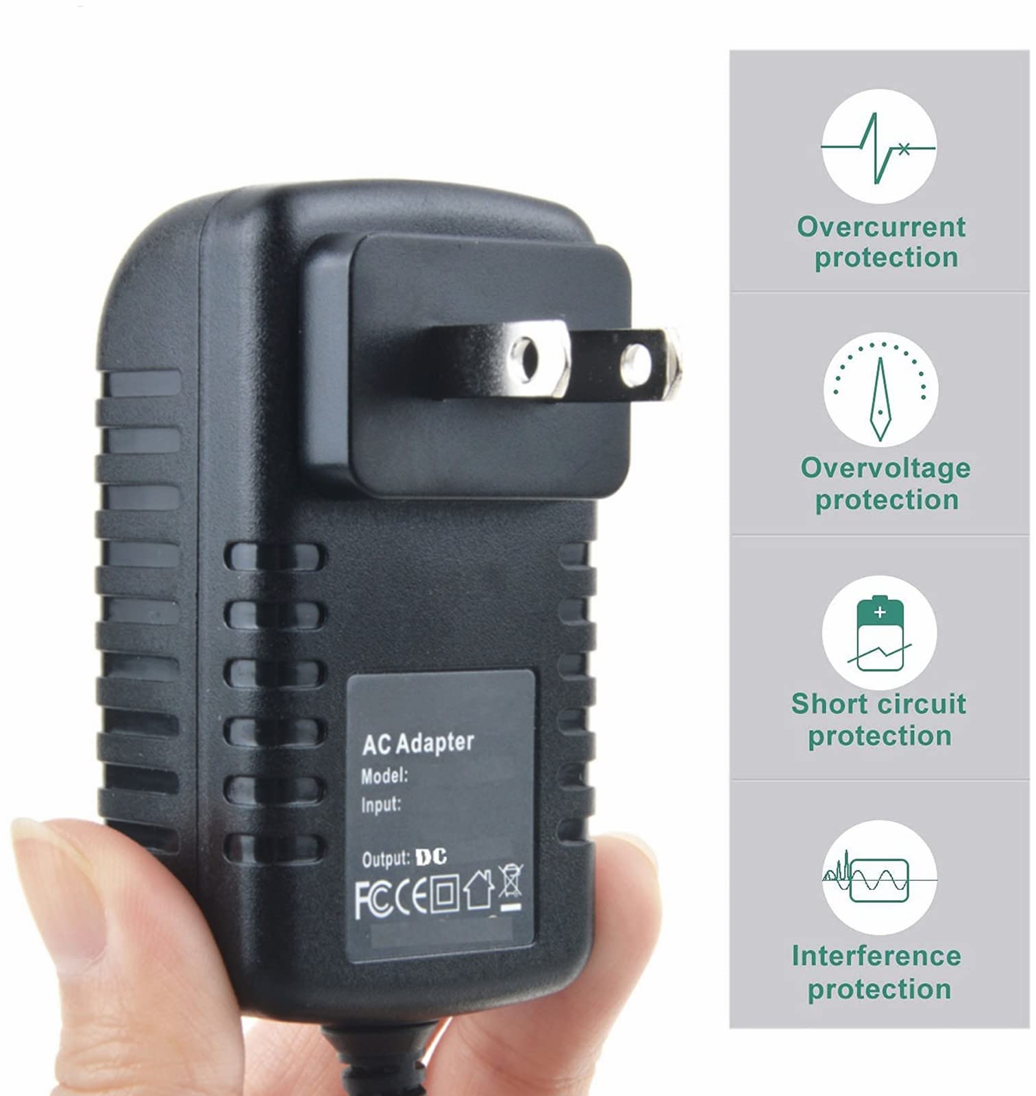 Jantoy AC/DC Adapter for Sega 1602-1 16021 USE 1602 Genesis Console Genesis 1 First GeneratioPower Supply Cord Cable PS Wall Charger Input: 100-240 VAC Worldwide Use Mains PSU