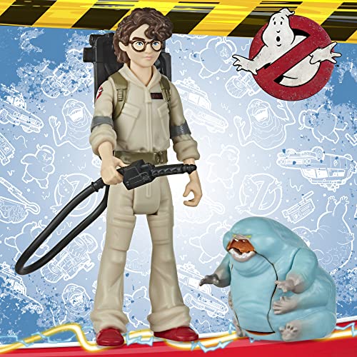 Ghostbusters Hasbro Fright Features Phoebe Figure with Interactive Ghost Figure and Accessory, Toys for Kids Ages 4 and Up, Great Gift for Kids