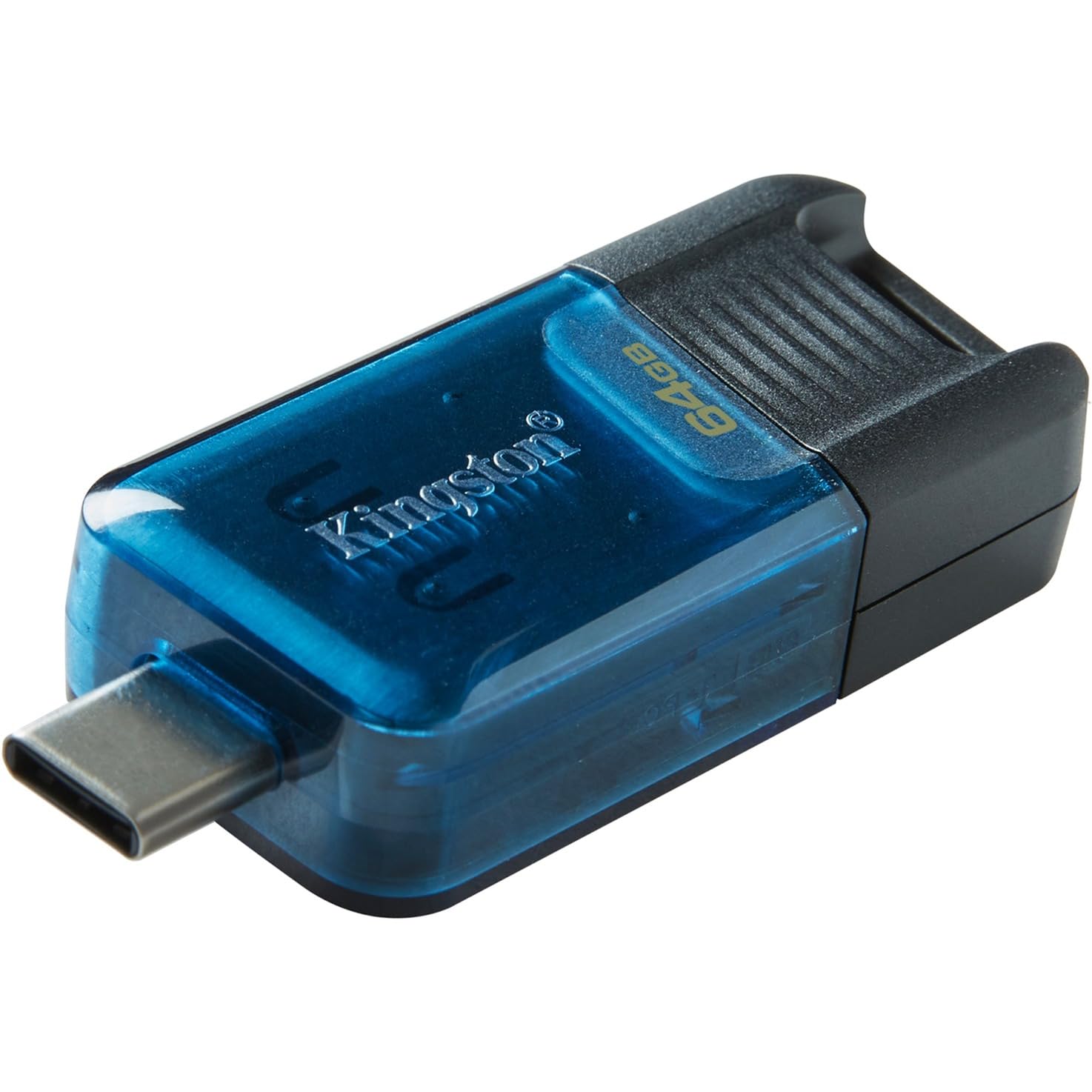 Kingston DataTraveler 80 M 64GB USB-C Flash Drive | USB 3.2 Gen 1 | Up to 200MB/s | DT80M/64GB
