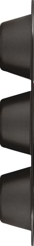Good Cook 04033 Non-Stick Texas Muffin Pan, Steel, 3-1/2 in Dia x 16-1/2 in L x 10 in W x 8.7 in H