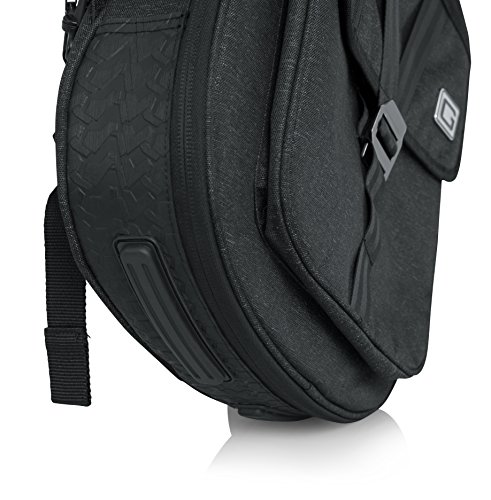 Gator Cases Transit Series Electric Guitar Gig Bag; Charcoal Black Exterior (GT-ELECTRIC-BLK)