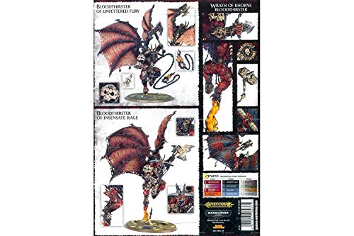 Games Workshop 99129915024 Daemons of Khorne Bloodthirster Tabletop and Miniature Gaming for 12 years to 99 years