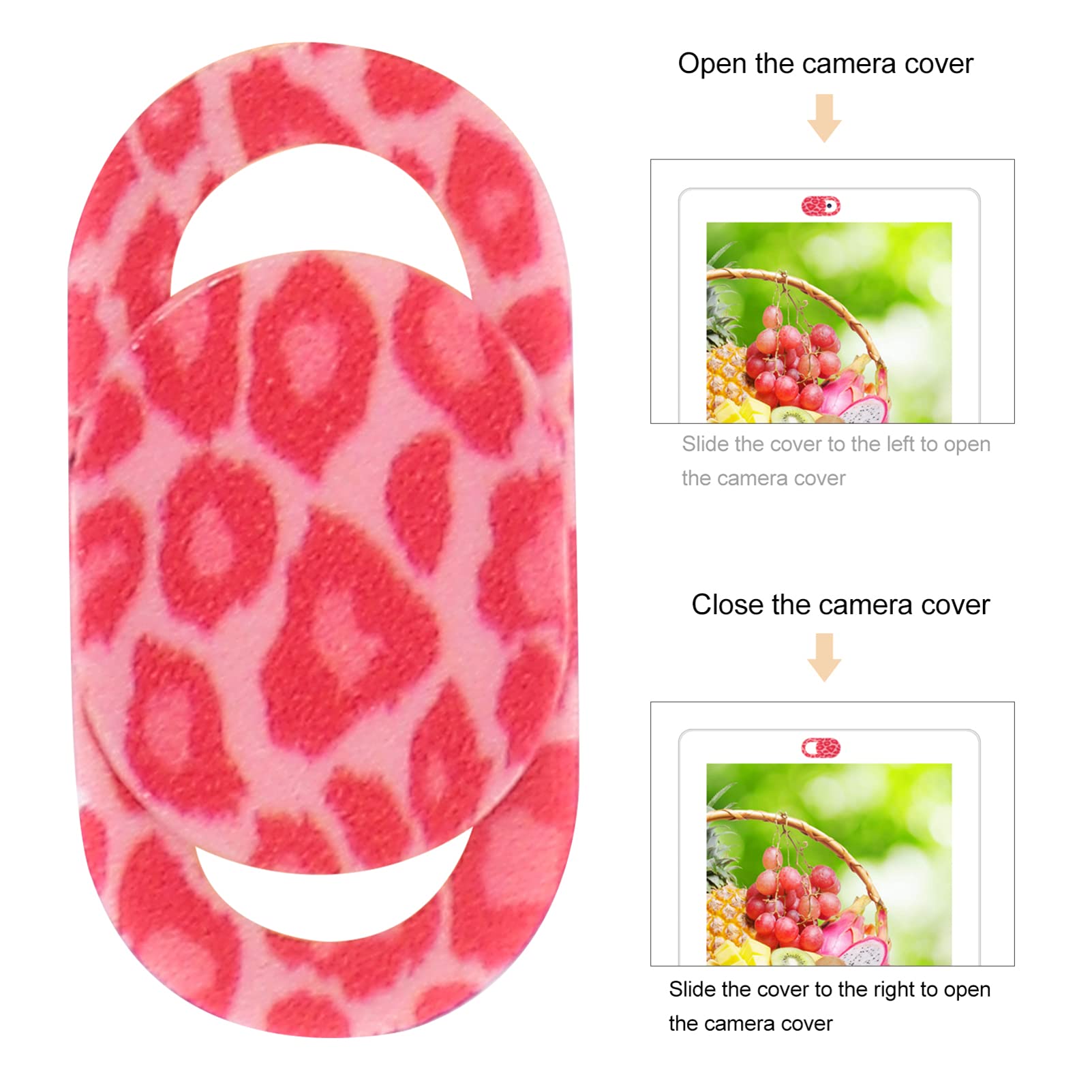 KOMBIUDA 10pcs Camera Cover Webcam Cover Tablet Camera Slide Computer Tablet Camera Blocker Webcam Blocker Laptop Camera Slide Tableta Led Tablet Phone Camera Protector Abs Slider Universal