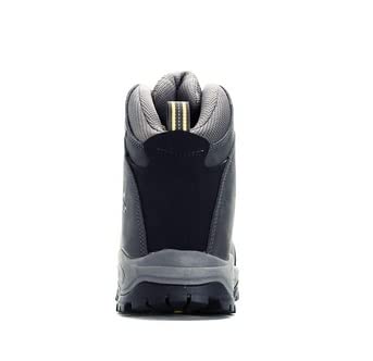 hiwalk men's waterproof hiking wide boots mid ankle leather outdoor trekking mountain boots