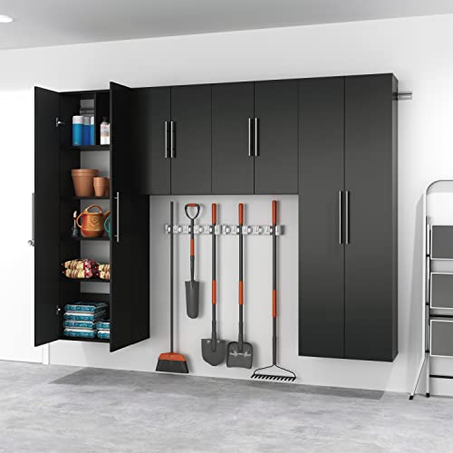 HangUps Upper Storage Cabinet, 24", Black
