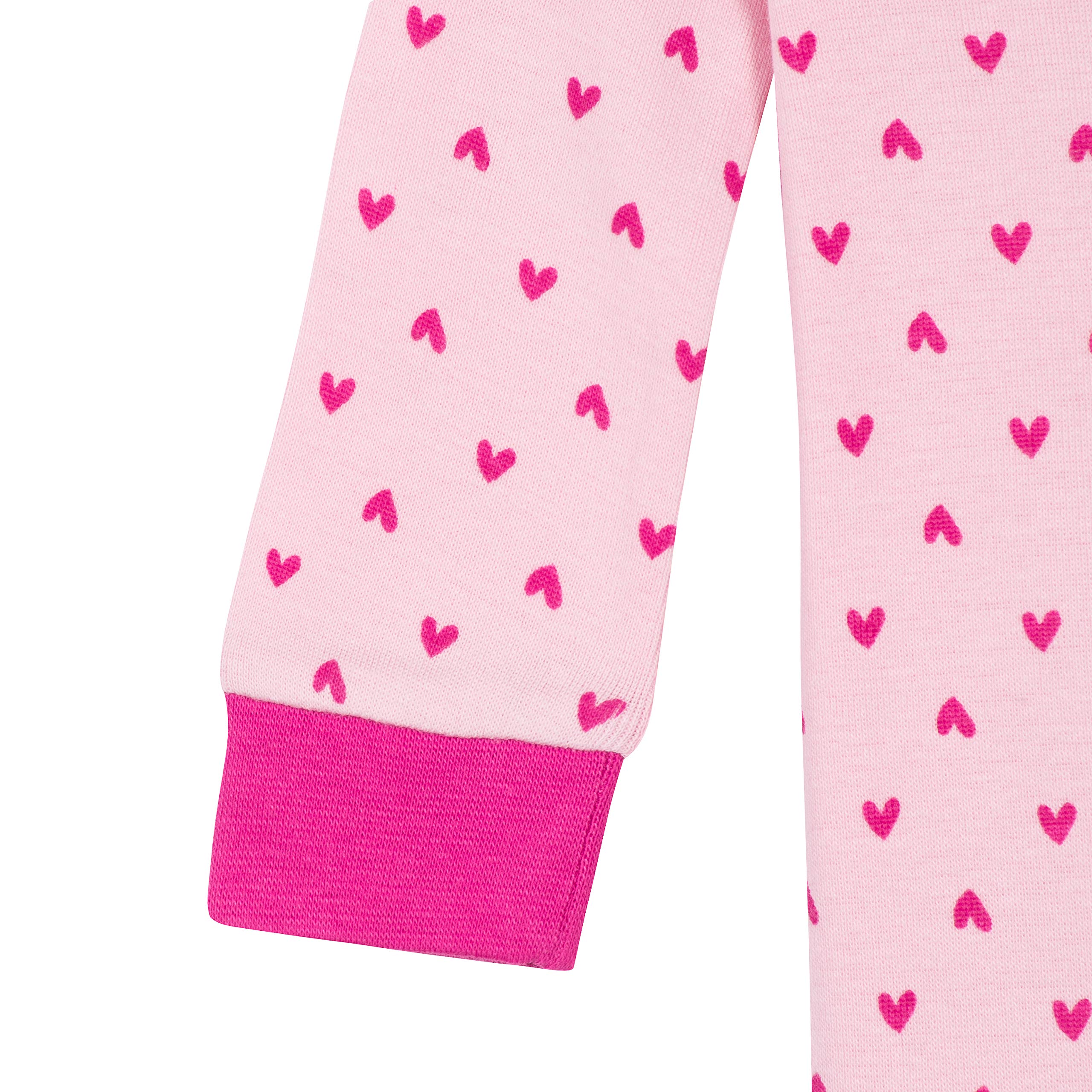 Gerber Baby Girls' 2-Pack Footed Pajamas, Rainbows Pink, 4T