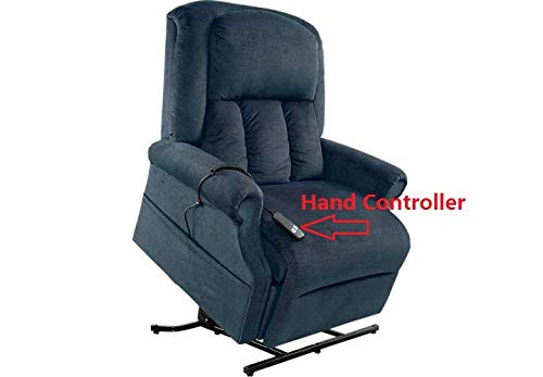 HMB Two Button, 5 pin, Lift Chair or Power Recliner Hand Controller for Okin, Limoss, Lazboy, Golden, Pride Chairs