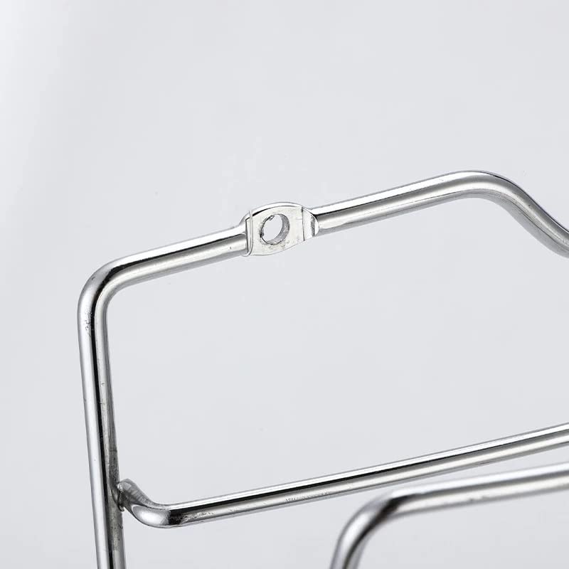 HNKDD Kitchen Organizer Rack Wall Hanging Pot Cover Rack Lid Rust-Free Multifunctional Rack Pot Lid Storage Rack