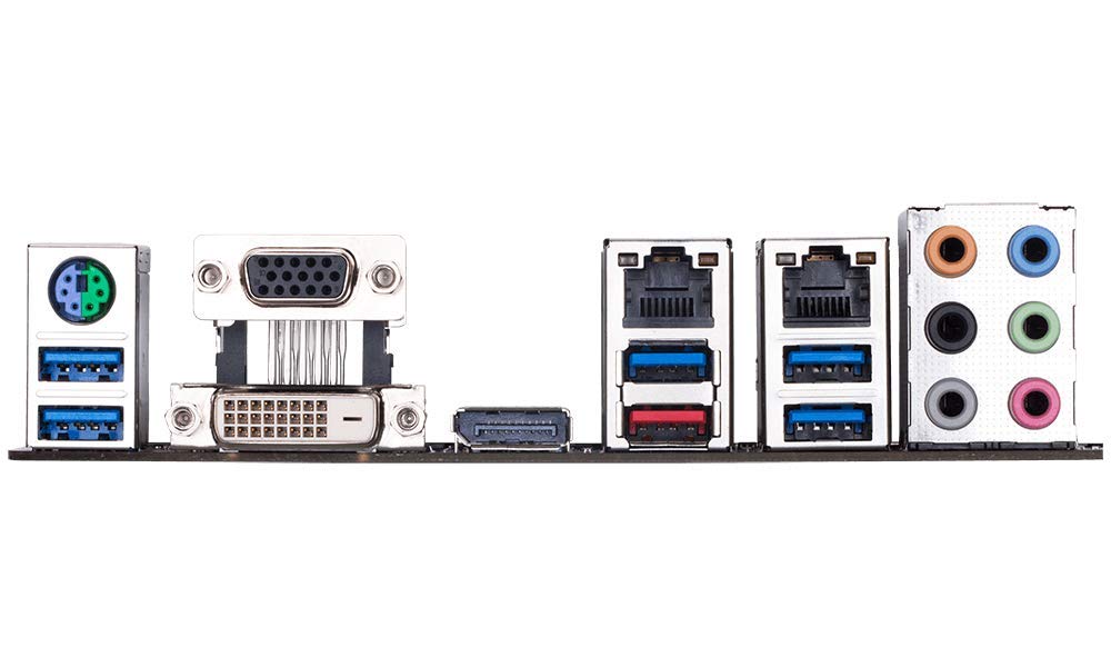 GIGABYTE C246M-WU4 (Intel/C246/Micro ATX/DDR4 Support ECC/2xPCIEx16/Dual Intel Server GbE LAN/8xSATA3/2xM.2/USB 3.1 Type-A/Server Motherboard)