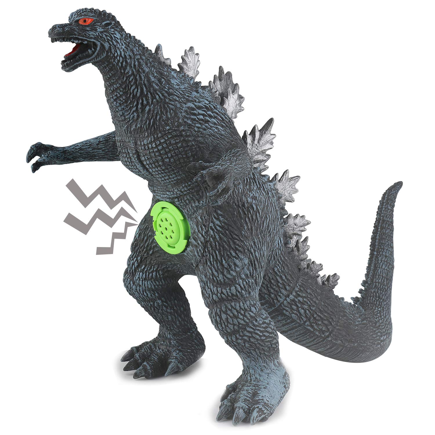 Godzilla 18''X12''X7'' Standing Gojirasaurus Dinosaur Model Action Figures Soft Touch Vinyl Plastic Dino Movie Monster King Toy for Kids Boys