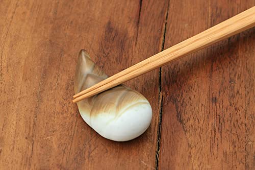 Hamamotou, 29-21 Bamboo Chopsticks Holder, Set of 2, Approx. 0.9 x 1.2 x 0.8 inches (2.2 x 3 x 2 cm)