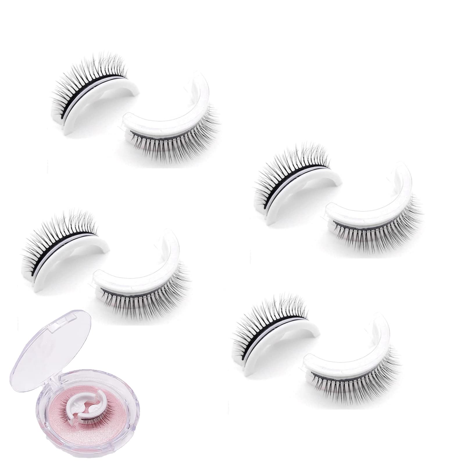 Glazy Boo False Eyelashes, Glazy Boo False Eyelashes No Glue, Glazy Boo Eye Lashes, Reusable Adhesive Eyelashes, Reusable Self Adhesive Eyelashes Natural Look