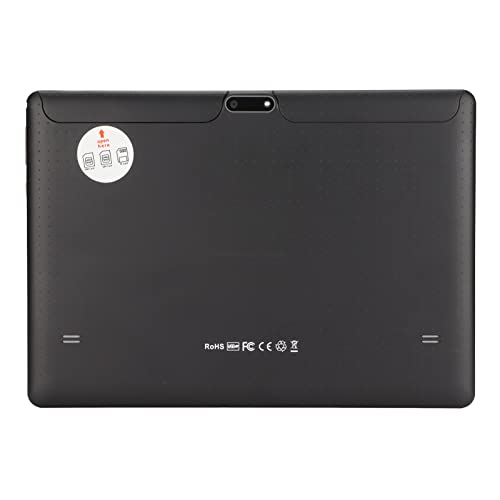 GLOGLOW Tablet, 1280x800 Resolution 10.1 Inch HD Tablet ROM 64GB 2 Million PX Front Camera 10.1in IPS LCD for Android9.0 for Gaming for Video (US Plug)