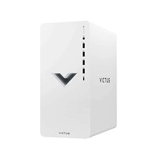 HP 2022 Newest Victus 15L Gaming Desktop, 12th Gen Intel Core i7-12700 Processor, GeForce RTX 3060, 16GB RAM, 1TB SSD, HDMI, DP, Bluetooth, Wi-Fi 6, Windows 11 Home, White