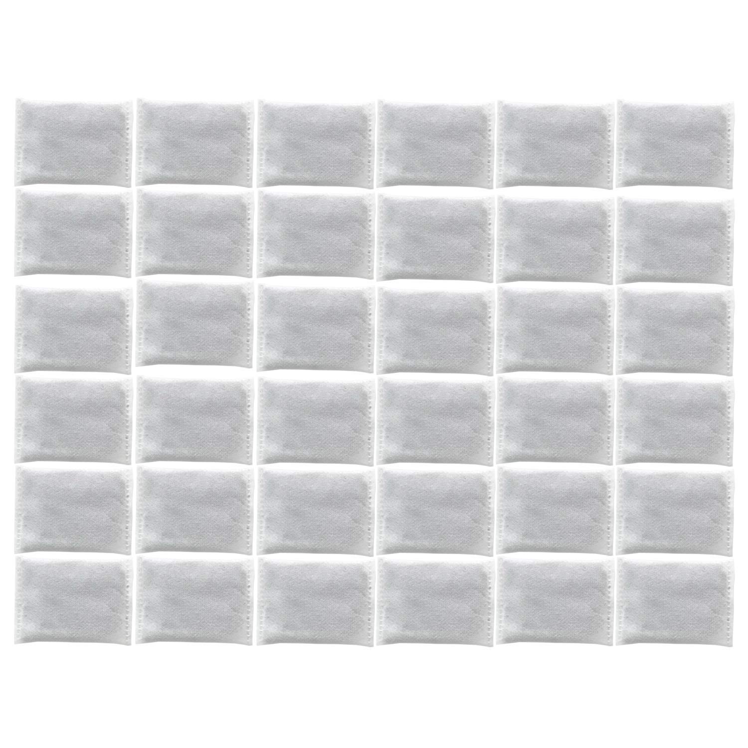 Green Piece® Activated Charcoal Water Filter Replacements - Great for Megahome and Other Countertop Water Distillers - Pack of 36 - Deluxe Version
