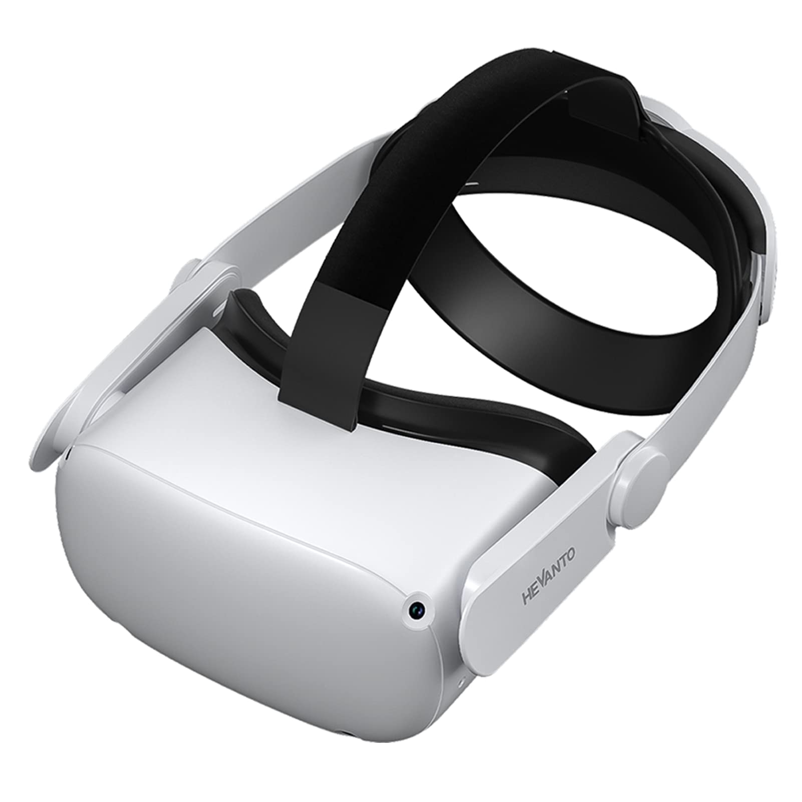 Hevanto Head Strap for Quest 2, Adjustable Elite Strap for Meta/Oculus Quest 2 Accessories, Breathable Comfort Replacement for Gaming & Fitness in Meta VR - Lightweight & Reduced Pressure