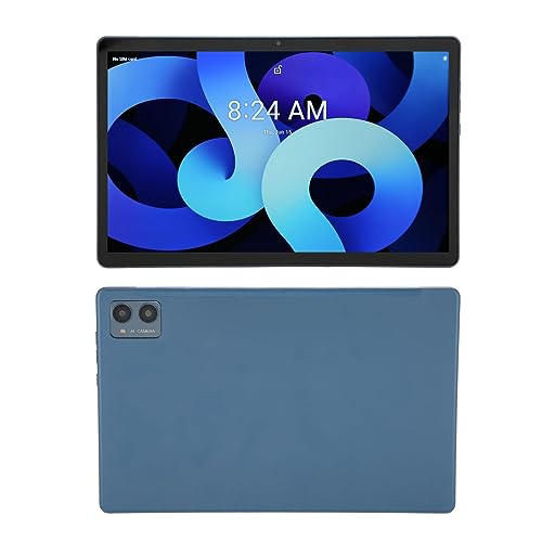 Haofy Smart Tablet, WiFi Tablet 10.36 Inch 16GB RAM 512GB ROM 8 Core Aluminum Alloy for Video for Learning (Blue)