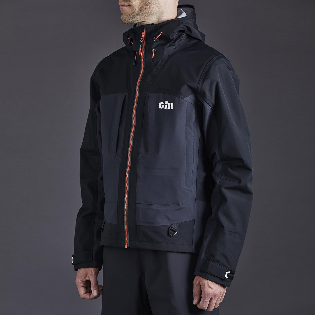 Gill Men's Pro Tournament 3 Layer Angler Fishing Rain Outdoor Coat Jacket Fully Taped & Waterproof