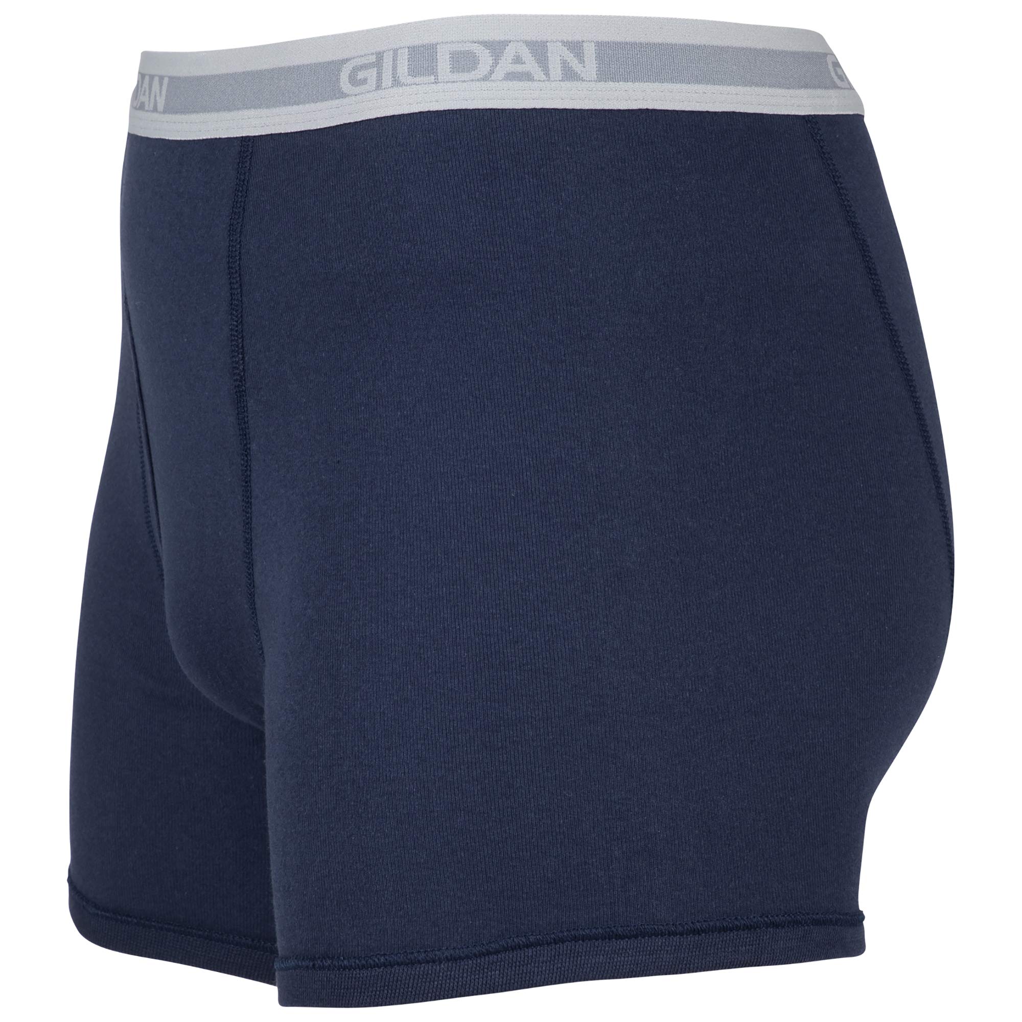 Gildan Men's Underwear Boxer Briefs, Multipack, Mixed Blue (5-Pack), X-Large