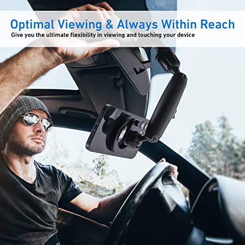 Goture Magnetic Car Phone Mount, 360 Rotatable, Strong Magnet, Compatible with iPhone MagSafe and Other Phones
