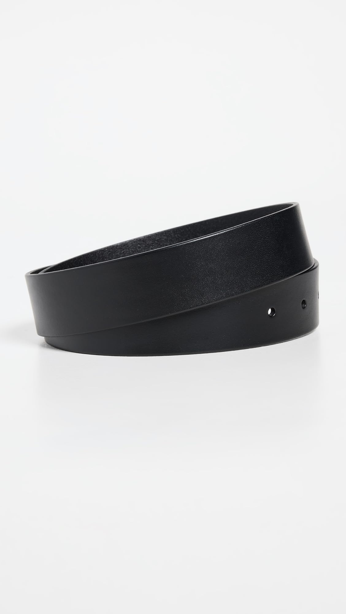 Madewell Women's The Essential Wide Leather Belt, True Black, M