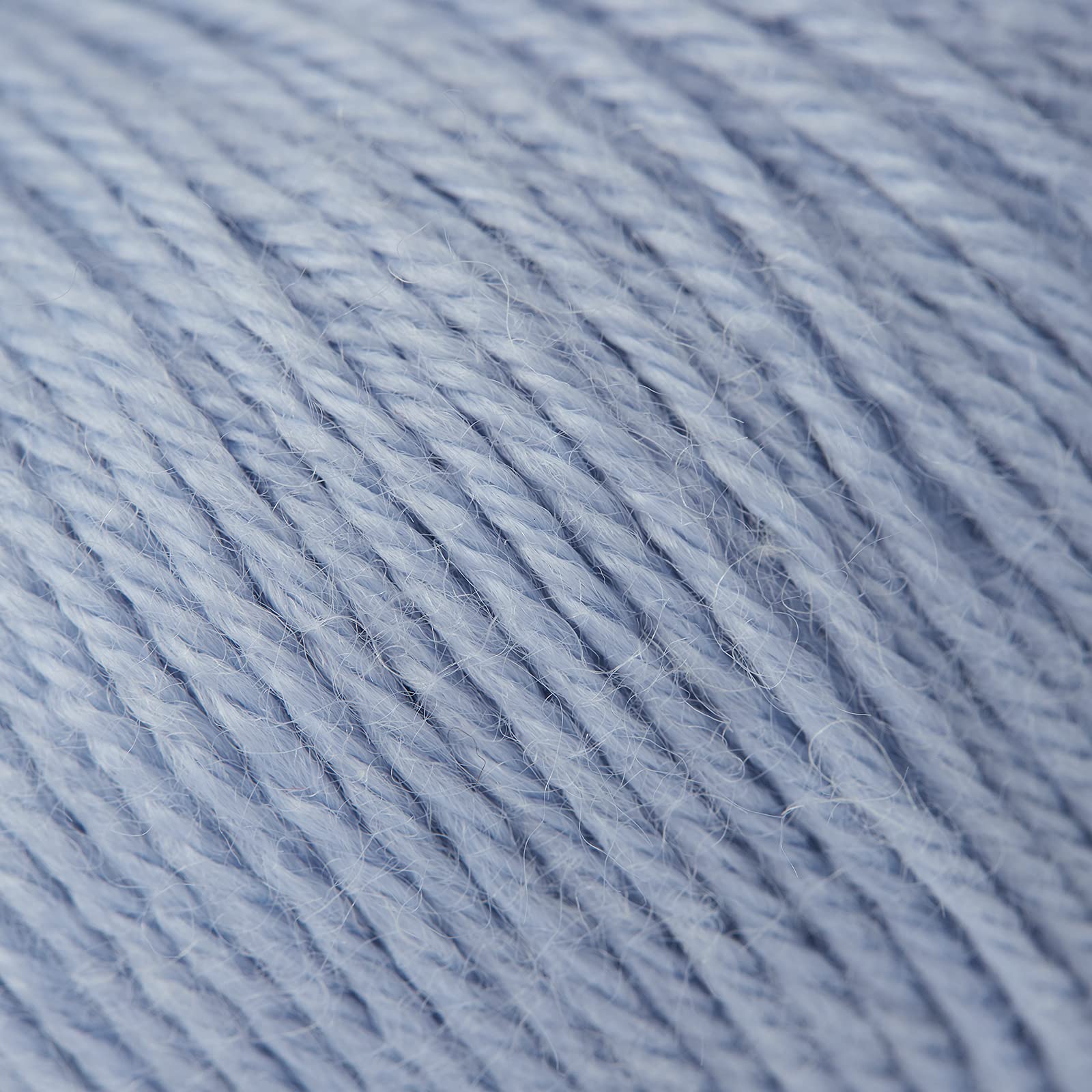 Gisimo Merino Wool Yarn for Crochet, Knitting & Crafting, 6-Ply Soft and Thick -165 Yards /1.76 OZ (Baby Blue, 1 Ball)
