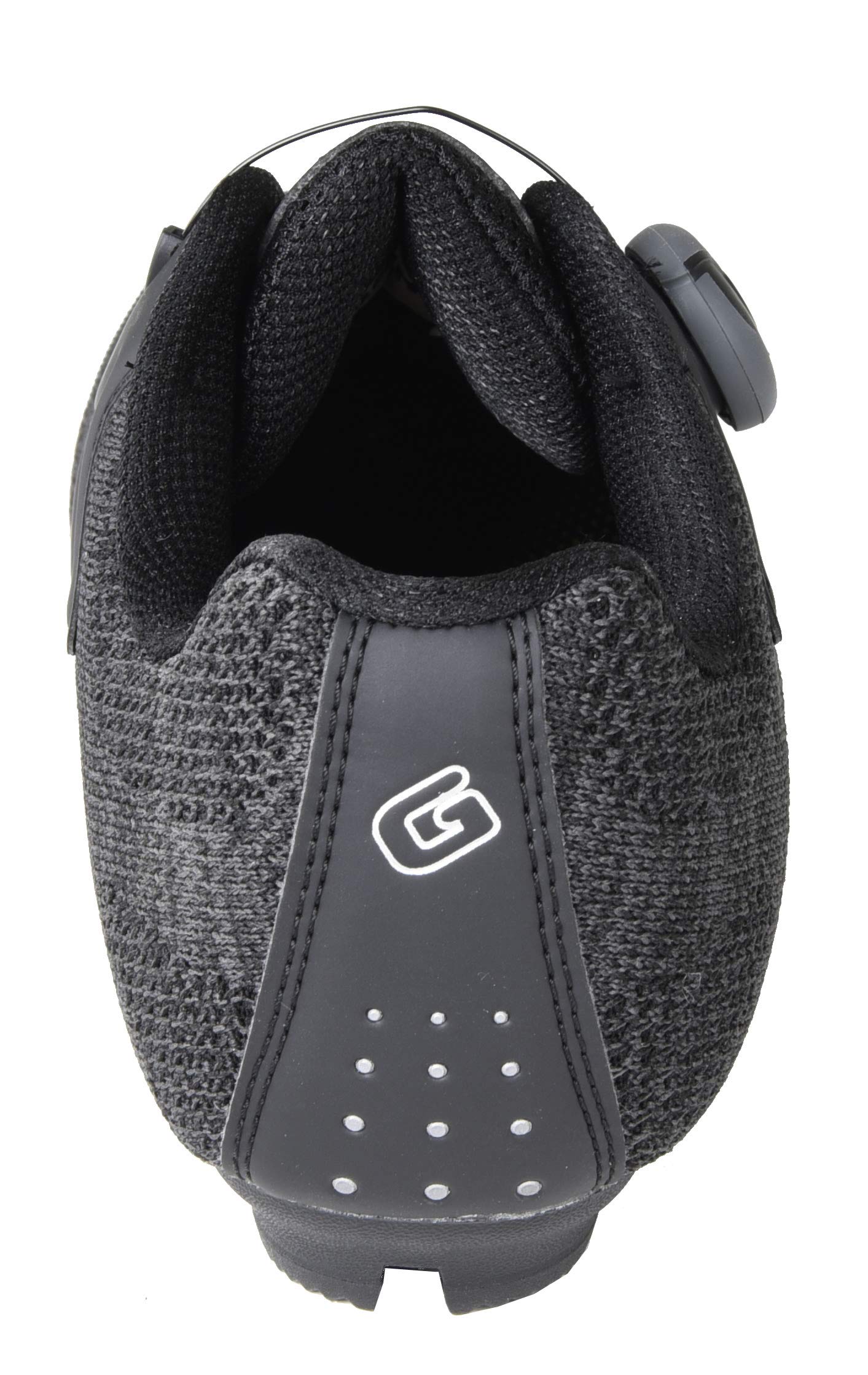Gavin Pro Road/Indoor Cycling Shoe, Quick Lace - 3 Bolt Road Cleat Compatible Black