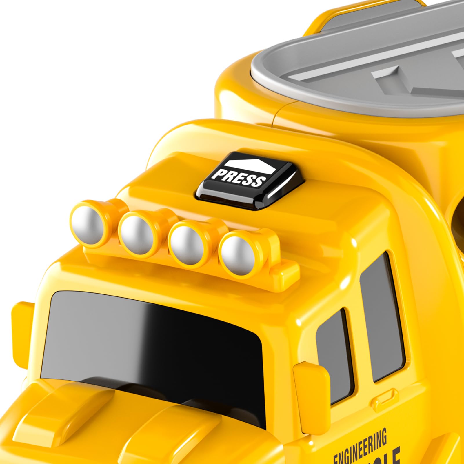 IHAHA Construction Trucks Veihicle Playset with Play Mat