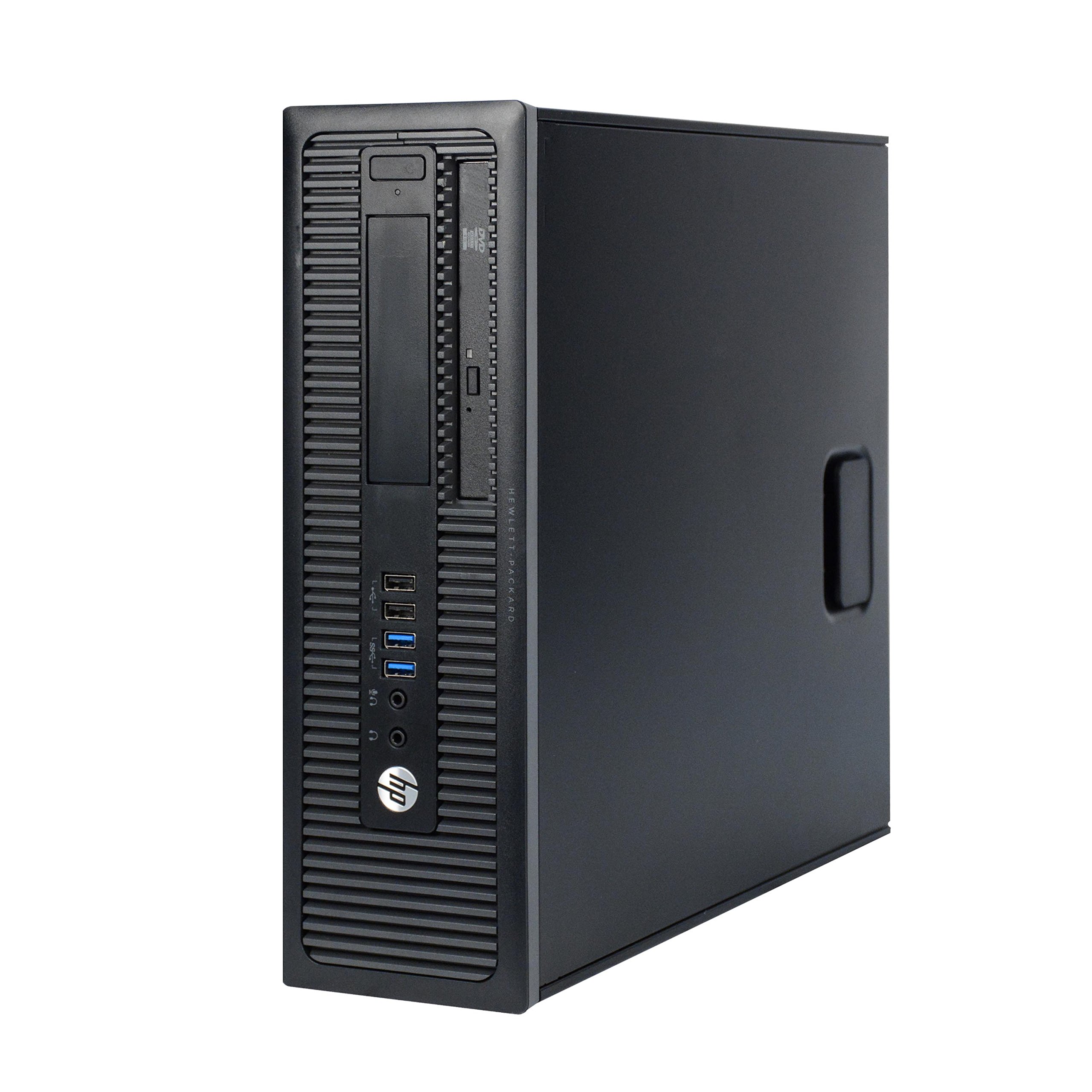 HP ProDesk 600 G1 SFF Slim Business Desktop Computer, Intel i5-4570 up to 3.60 GHz, 8GB RAM, 512GB SSD, DVD, USB 3.0, Windows 10 Pro 64 Bit (Renewed)