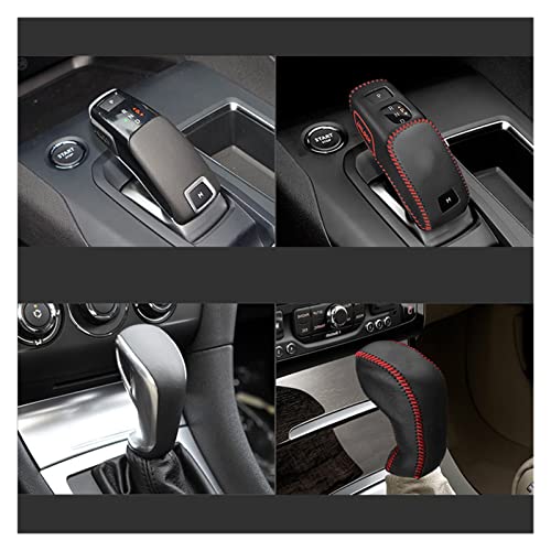 Knobs Suede Leather Compatible With DS9 DS7 DS4S DS5 DS6 Car Gear Lever Handle Cover Shift Knob Case Protector Boot Sleeve Car Gear Collar (Color : One Size)