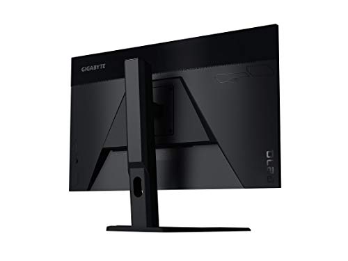 GIGABYTE G27Q 27" 144Hz 1440P Gaming Monitor, 2560 x 1440 IPS Display, 1ms Response Time, 92% DCI-P3, VESA HDR400, FreeSync Premium, DisplayPort 1.2, 2x HDMI 2.0, 2x USB 3.0, Black