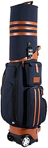 HESHENGYIHUI Waterproof Multi-Function Golf Travel Bag with Wheels and Password Lock for Men Women Golf Course and Training Lightweight Golf Bag