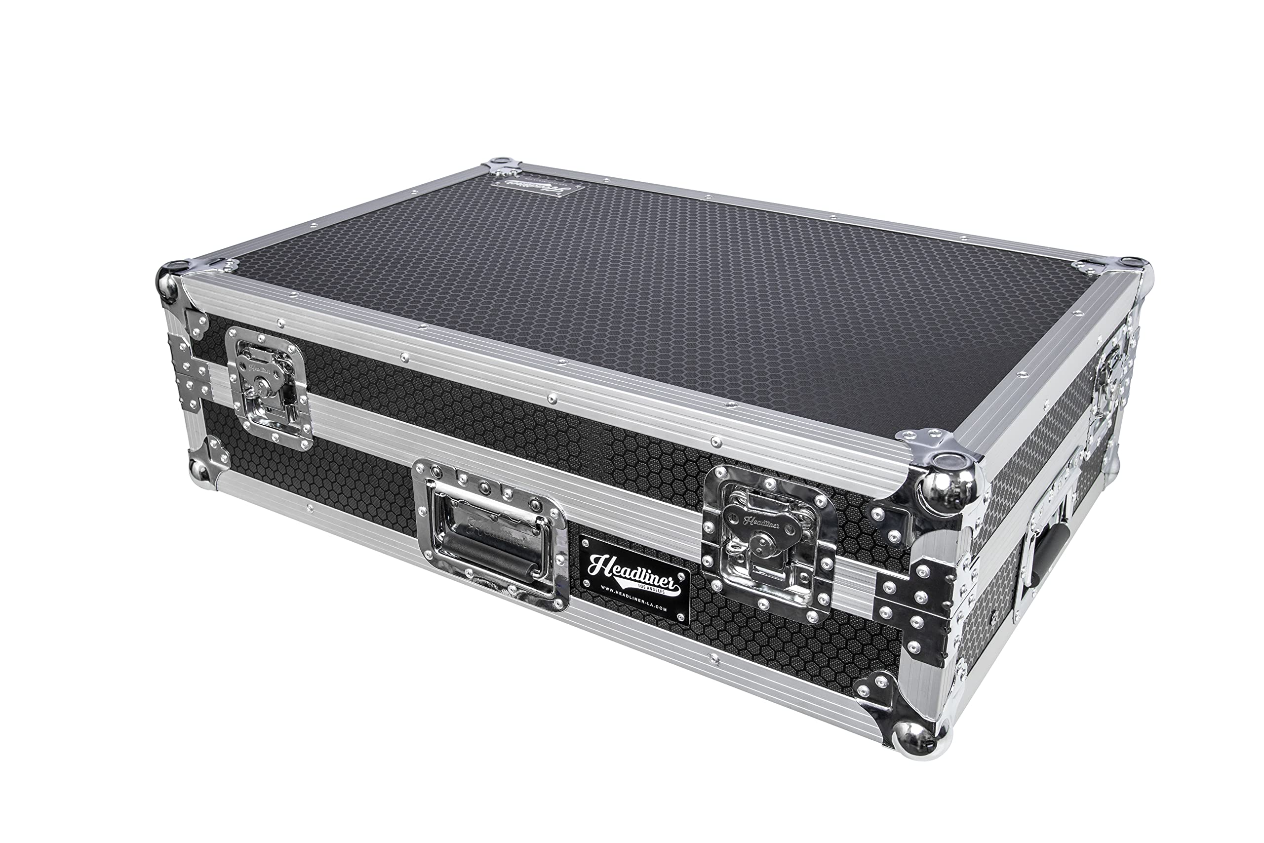 Headliner Los Angeles Flight Case for Rane One w/Laptop Platform and Wheels,Black,HL10005