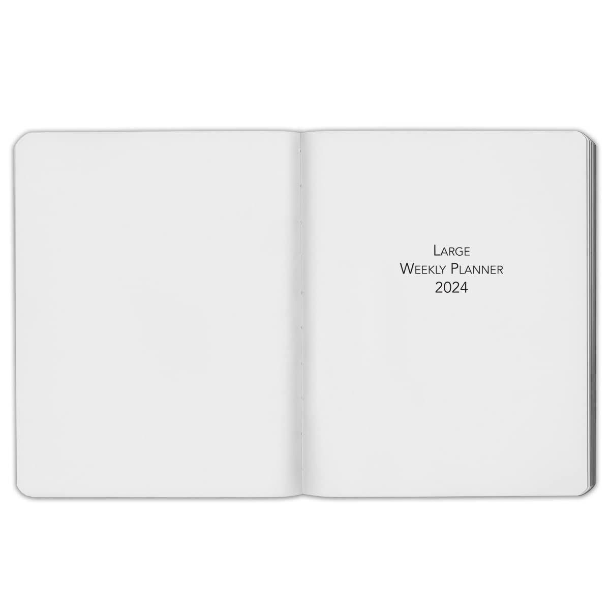 Harbor Large Weekly Planner 2024 - Leida Navy - 9.75x7.5"