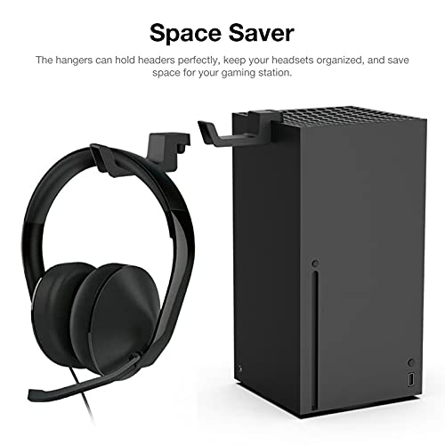 Headphone Mount, without Screws or Adhesive Tape Side Mount Host Holder for Xbox Series X Console
